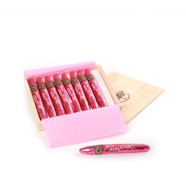 Wooden Cigar Box - Girl