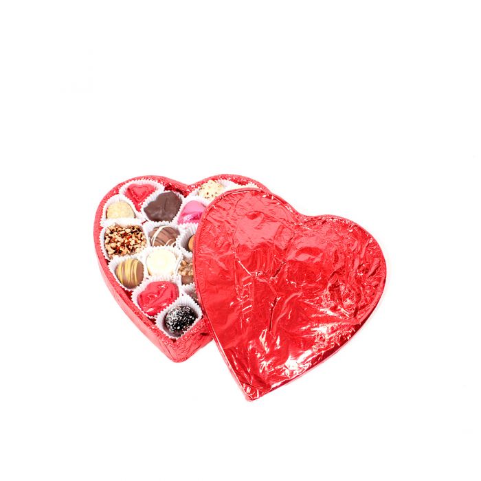 heart chocolates box